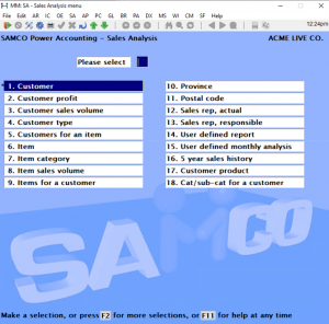 Sales Analysis – Samco Technologies